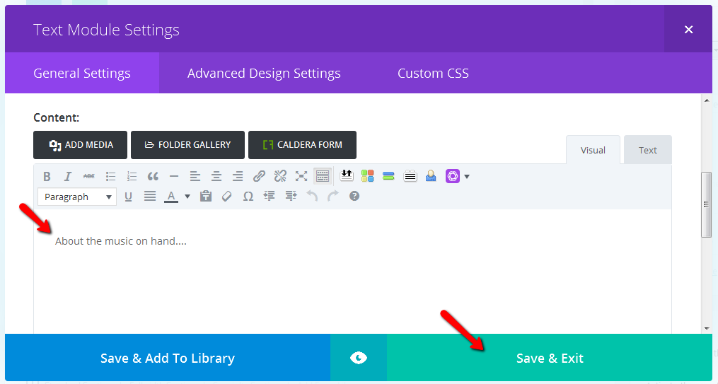 How to Edit the Content in your Divi Text Module | MakeWeb