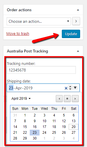 How to add Australia Post tracking details (with Australia Post ...