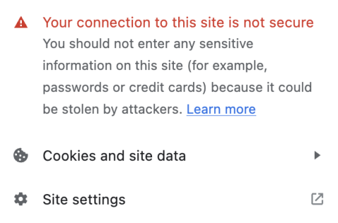 How do I know if my website is not secure? | MakeWeb